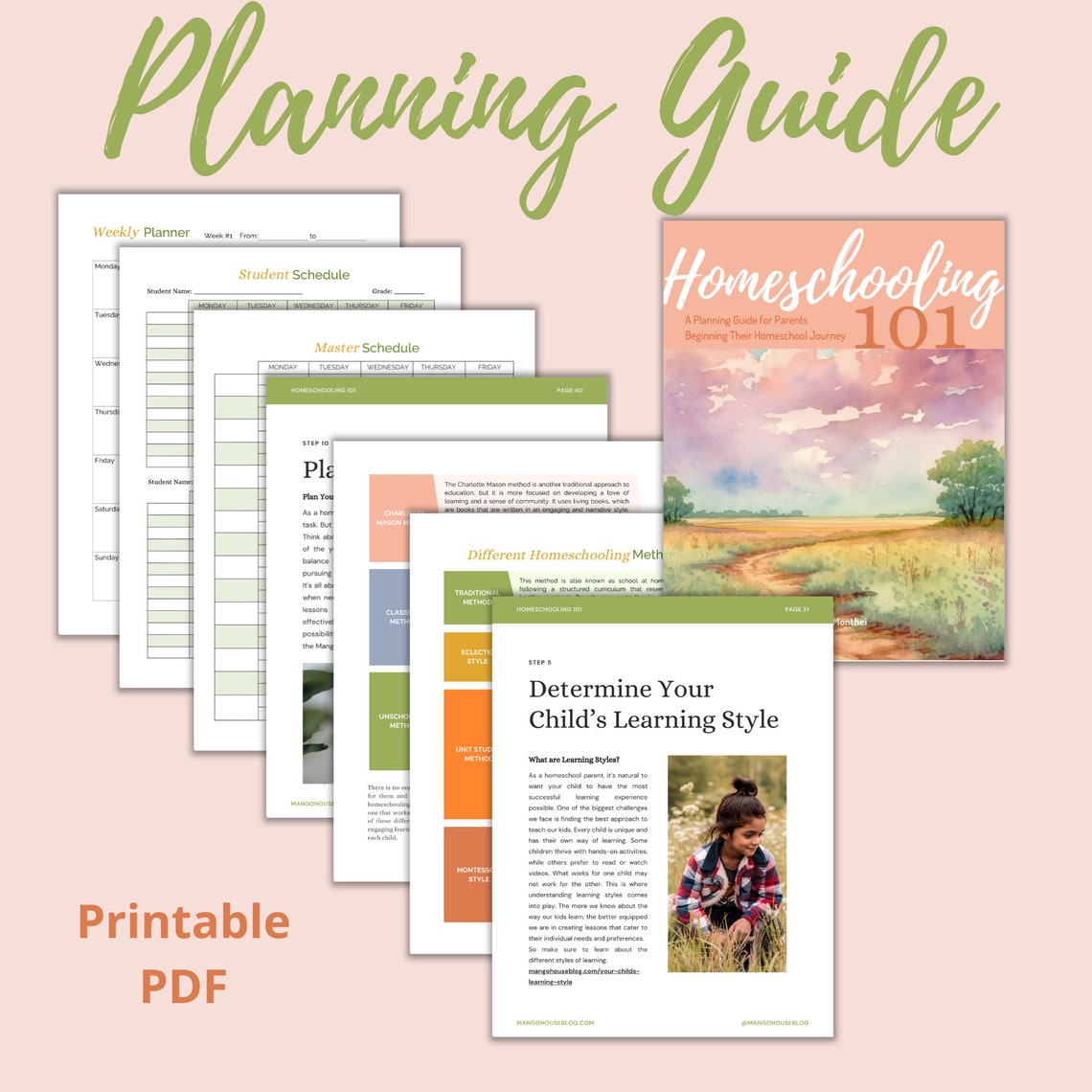 Homeschooling 101 Planning Guide for Beginners, How to Homeschool Guide ...