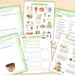 Spring Gardening Journal Activity: Homeschool Printable (PDF) - Etsy
