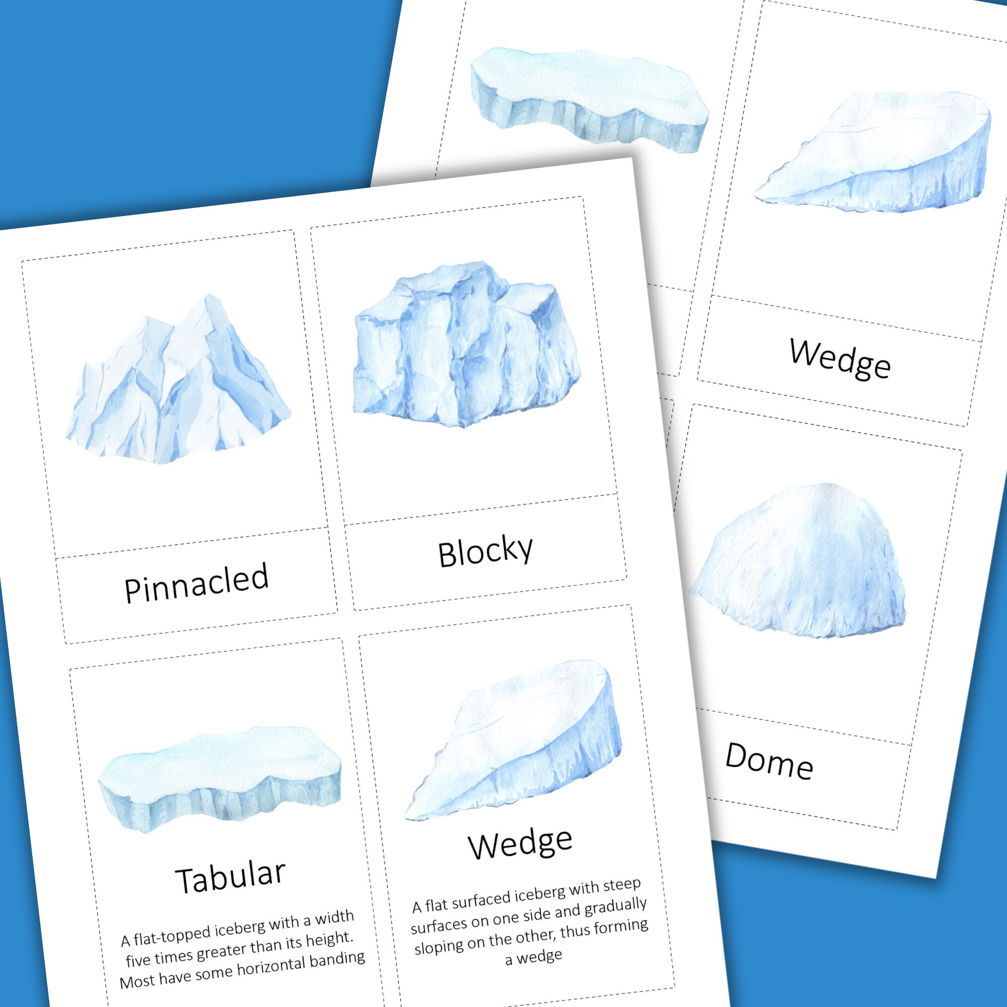 Iceberg Unit Study Icebergs Homeschool Learning Bundle - Etsy