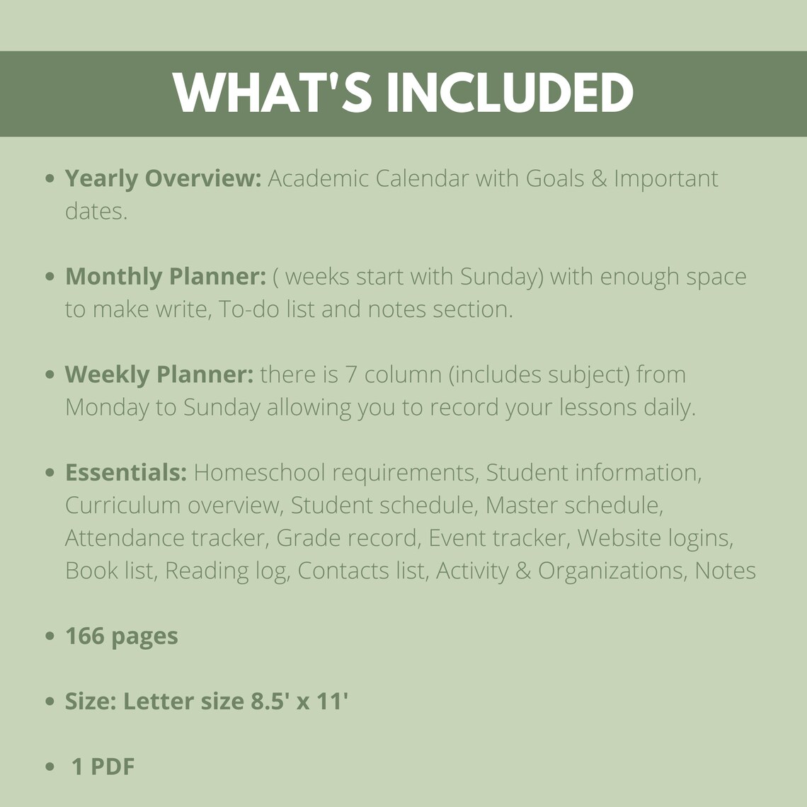 Homeschool Planner, Homeschool Planner Printable, Homeschool Planner ...