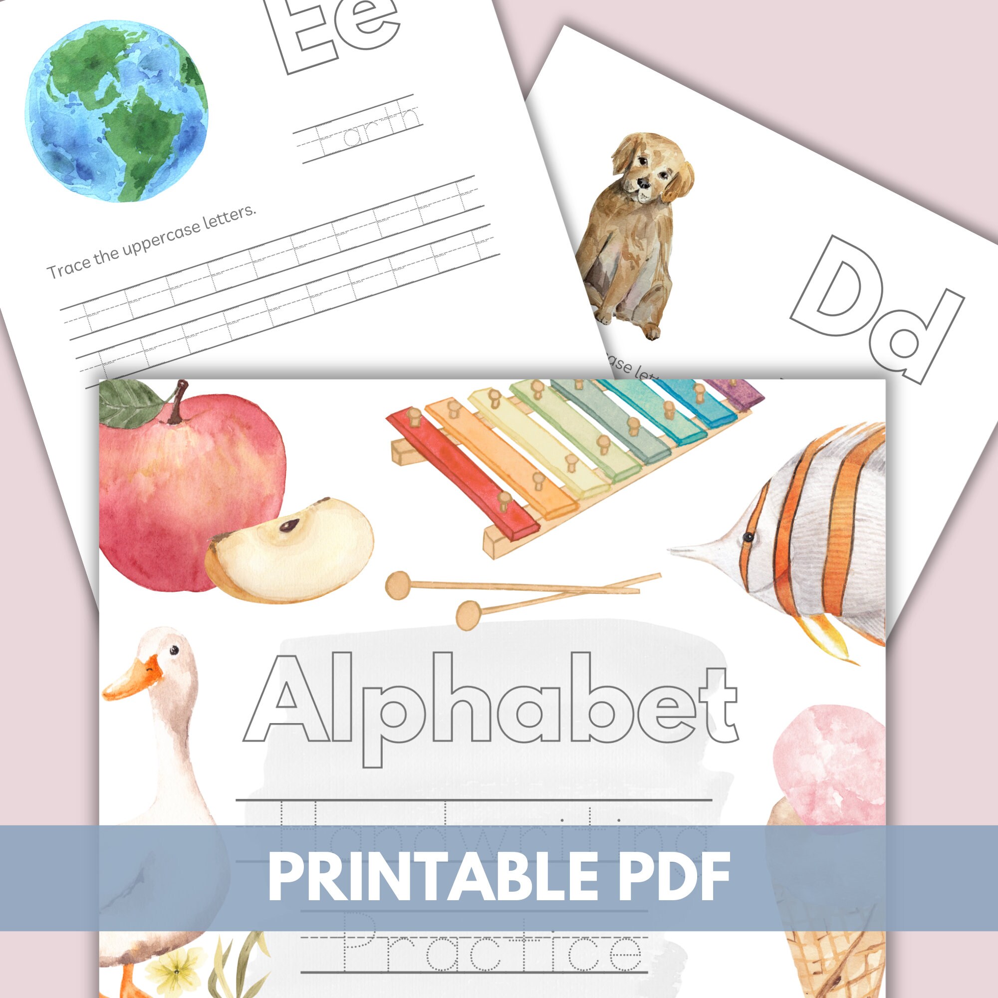 Alphabet Handwriting Worksheets, Handwriting Practice Sheets ...
