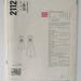 VOGUE 2112 SEWING PATTERN - Belinda Bellville - Misses' One-piece ...
