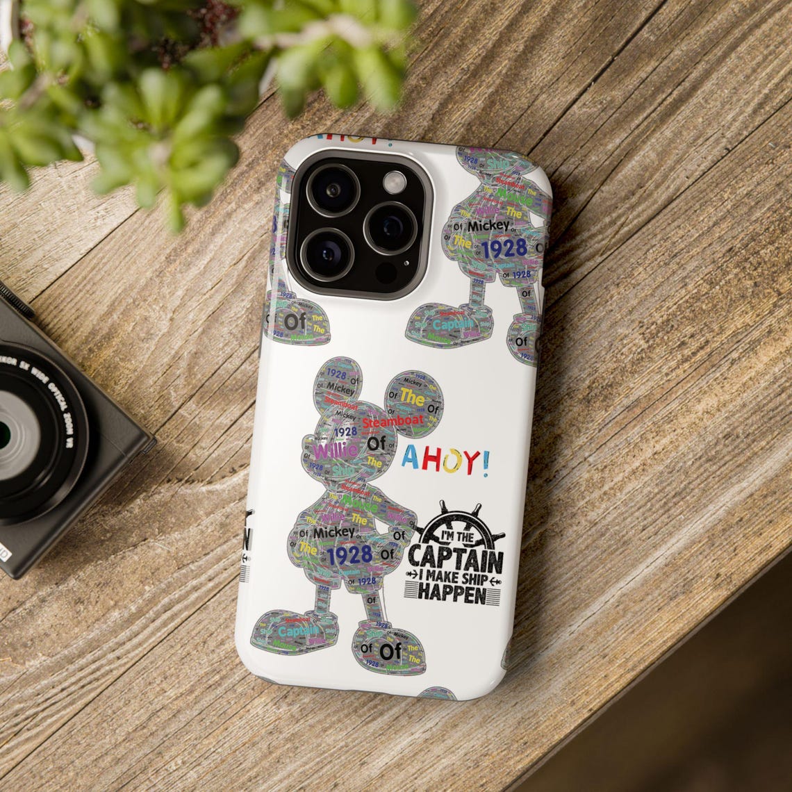 Steamboat Willie Mickey Make Ship Happen Magnetic Tough Cases - Etsy