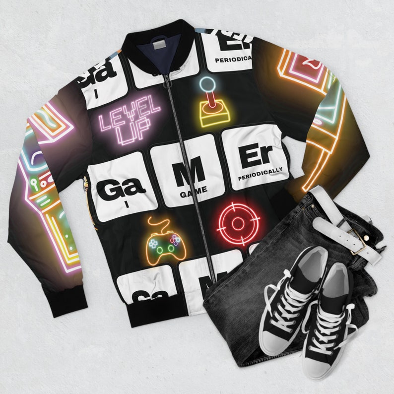 GAMER Men's Bomber Jacket all Over Print - Etsy