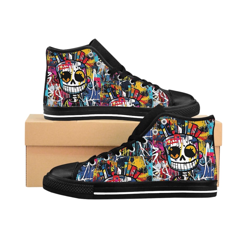 Graffiti Vans Shoes - Etsy