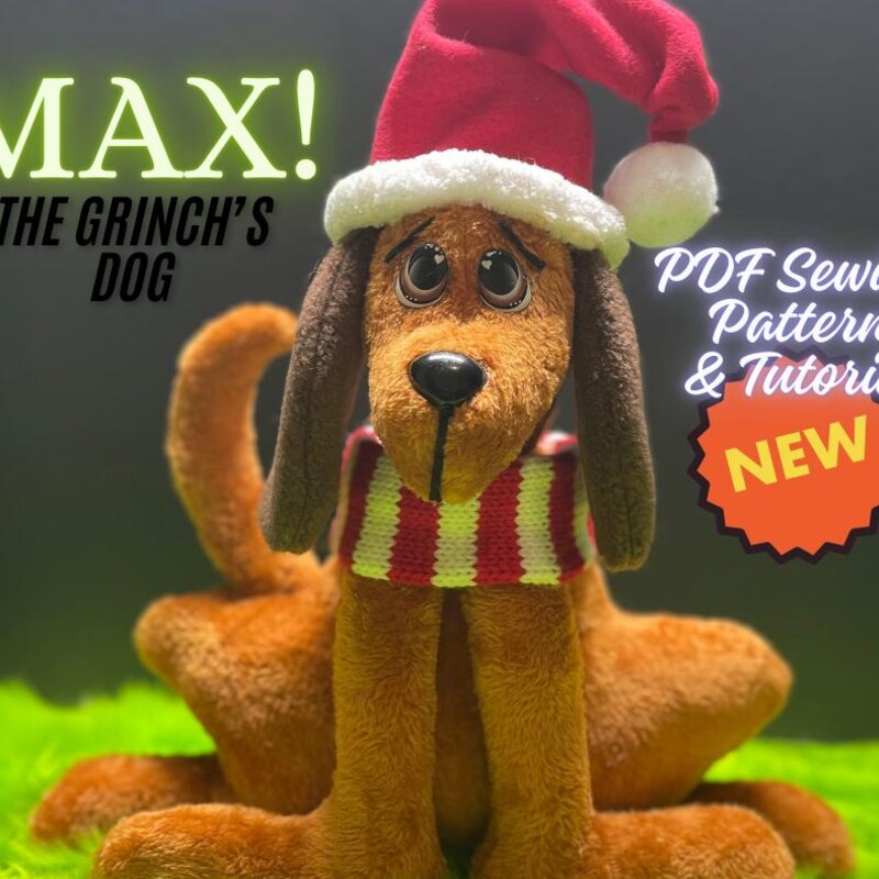 Grinch Dog Max - Etsy