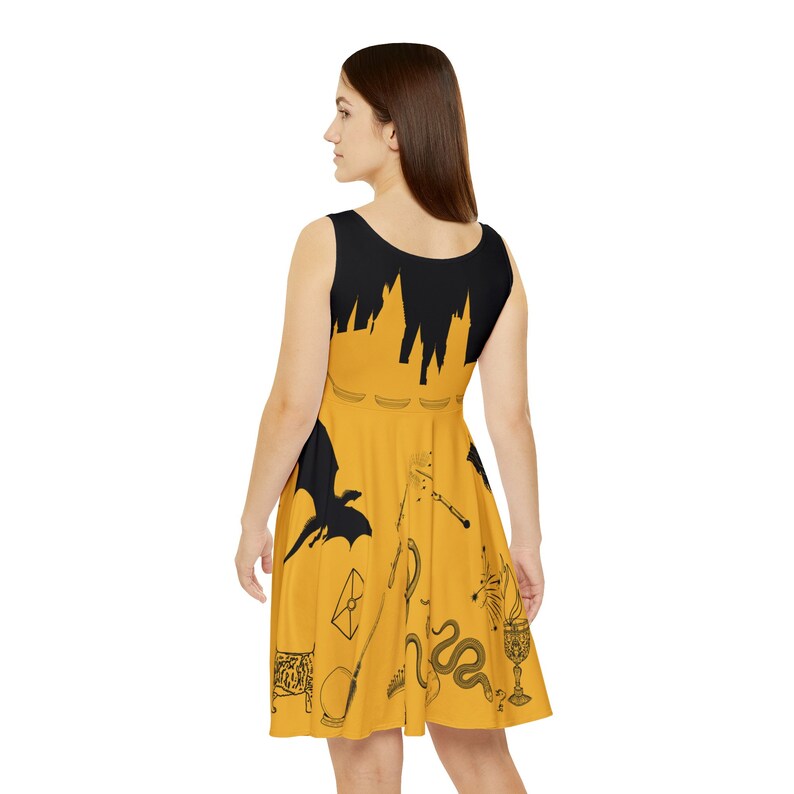 Harry Potter Hufflepuff Inspired Women's Dress - Etsy
