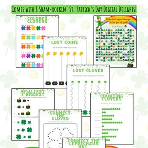 Editable & Printable| Luck of the Irish Bundle!| St.patrick's Day ...