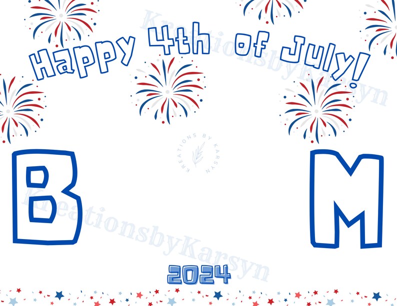 Printable | 4th of July Craft | Daycare Handprint - Etsy
