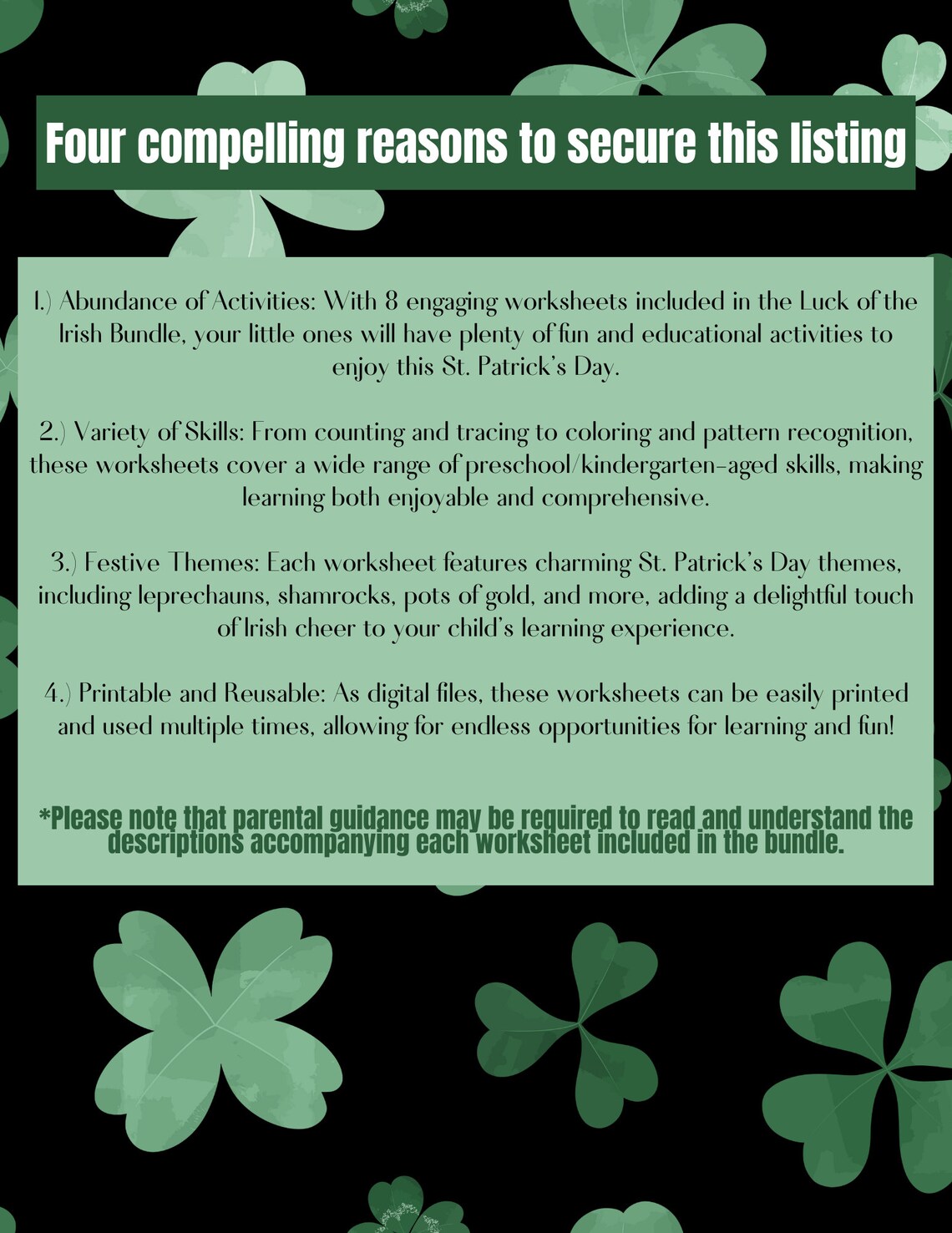 Editable & Printable| Luck of the Irish Bundle!| St.patrick's Day ...