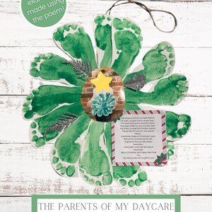 Printable | Heartfelt Christmas Feet Poem | Gift for Grandparents ...