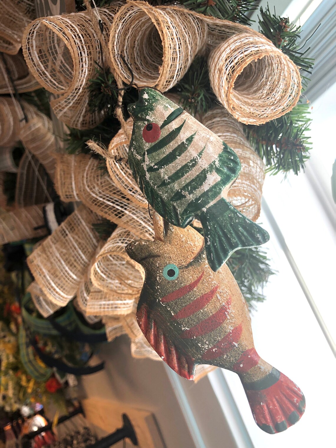 Father's Day Wreath, Fish Wreath, Gone Fishing Wreath, Country Wreath ...