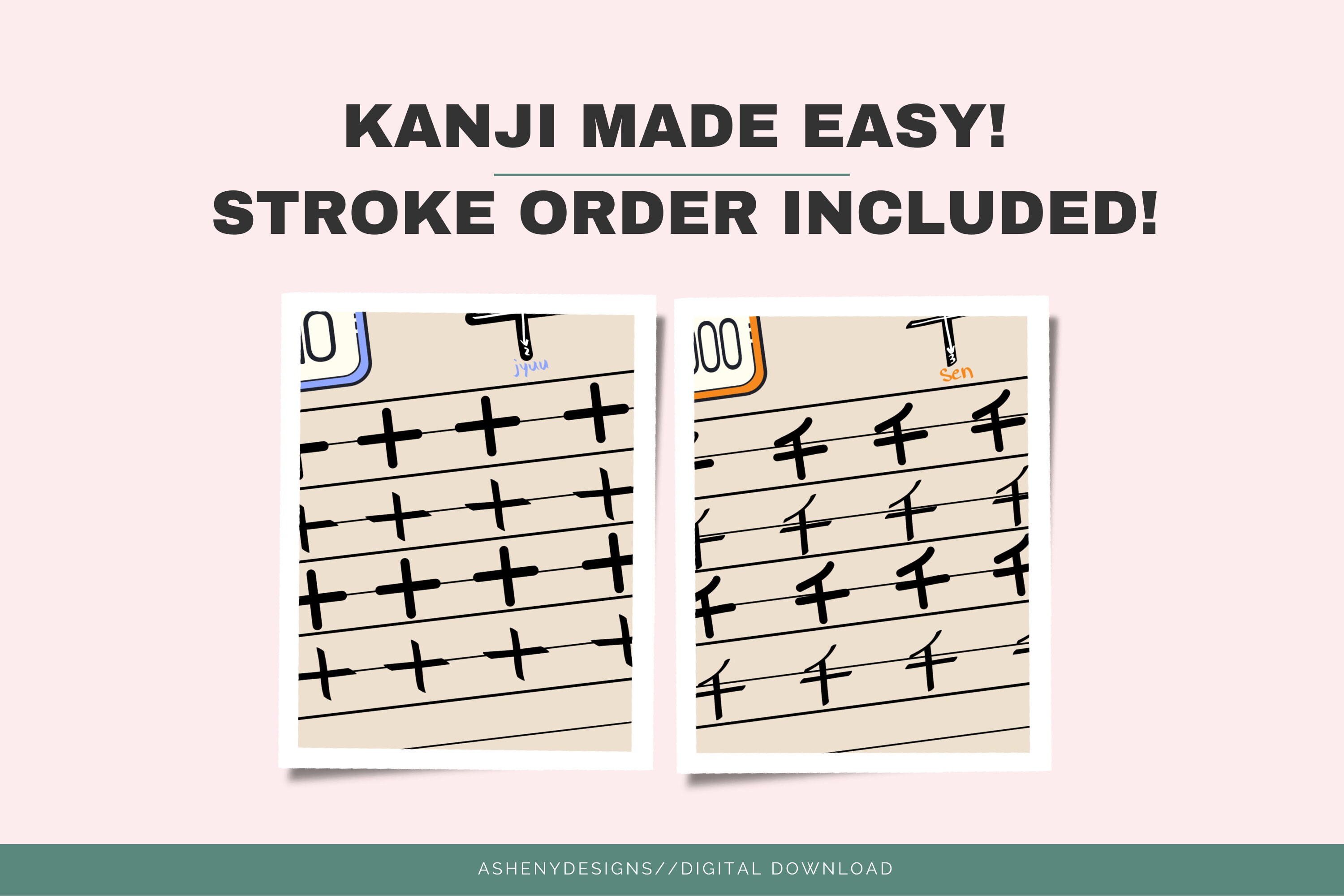 Japanese Numbers Workbook Japanese Language Workbook Learn - Etsy