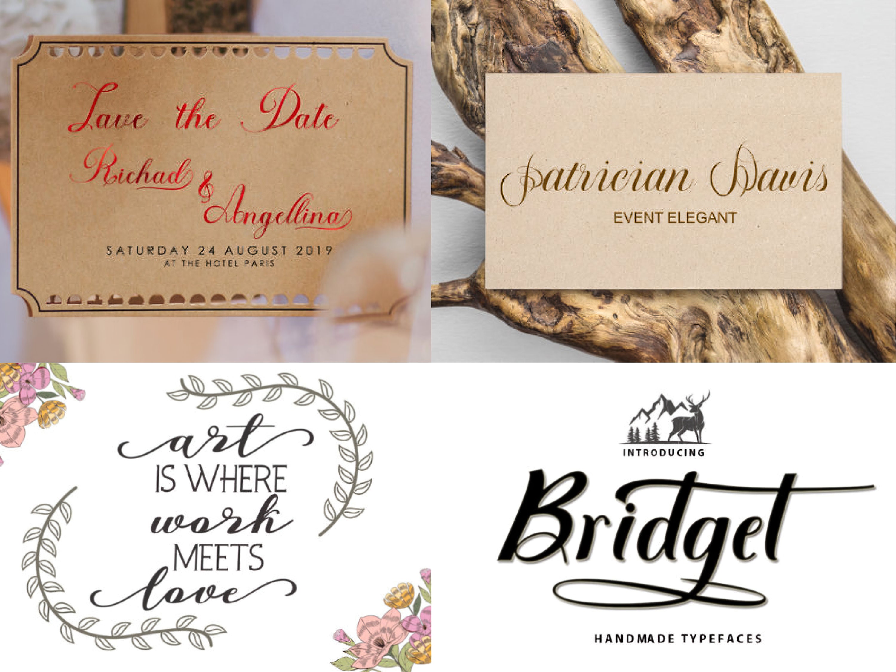 Mega Font Bundlewedding Font Bundlecursive Font - Etsy