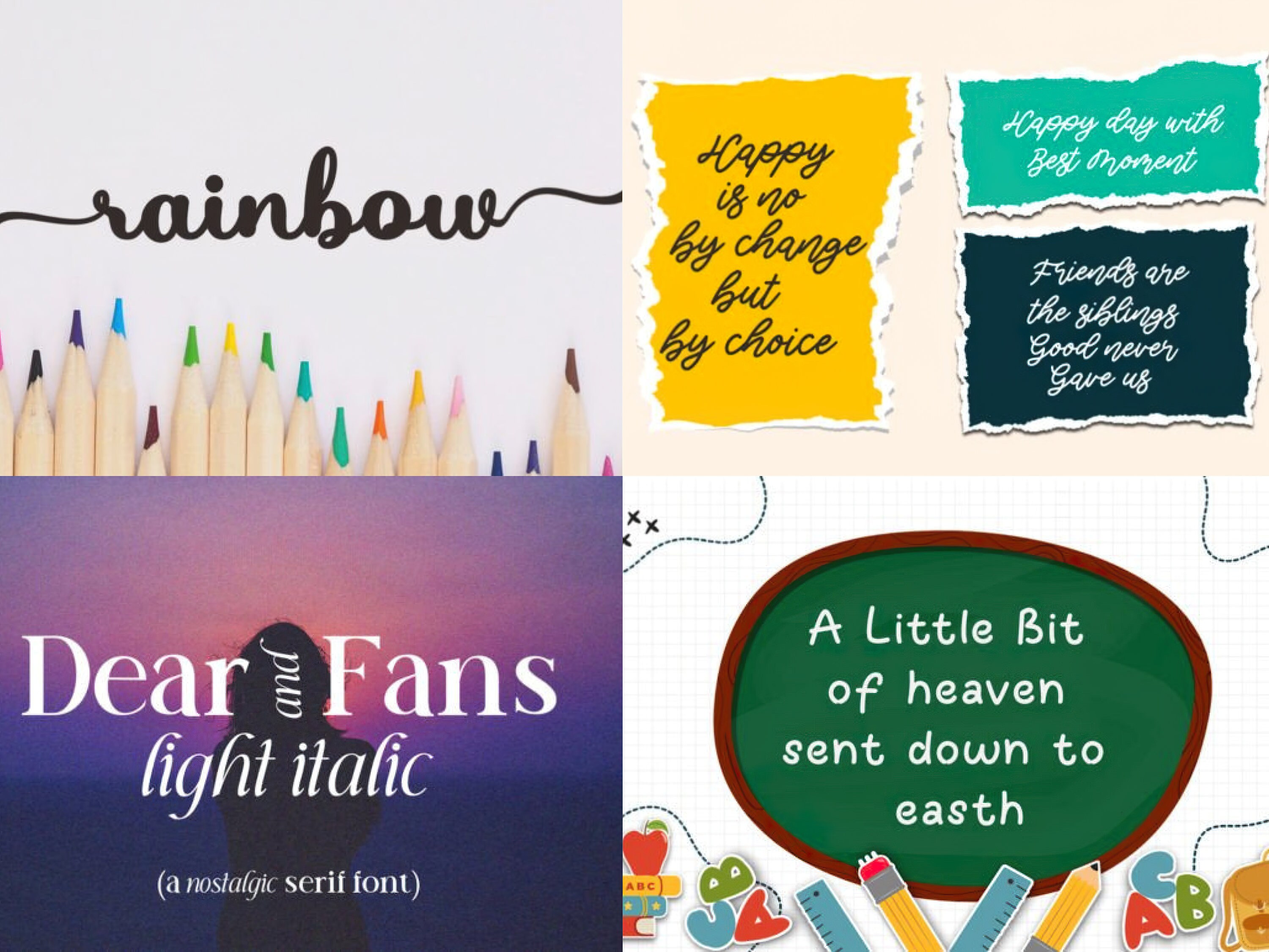 Mega Font Bundlewedding Font Bundlecursive Font - Etsy