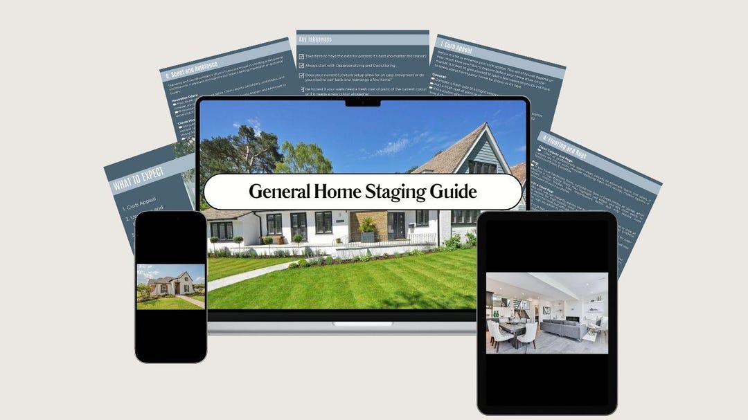 General Home Staging Guide - Etsy