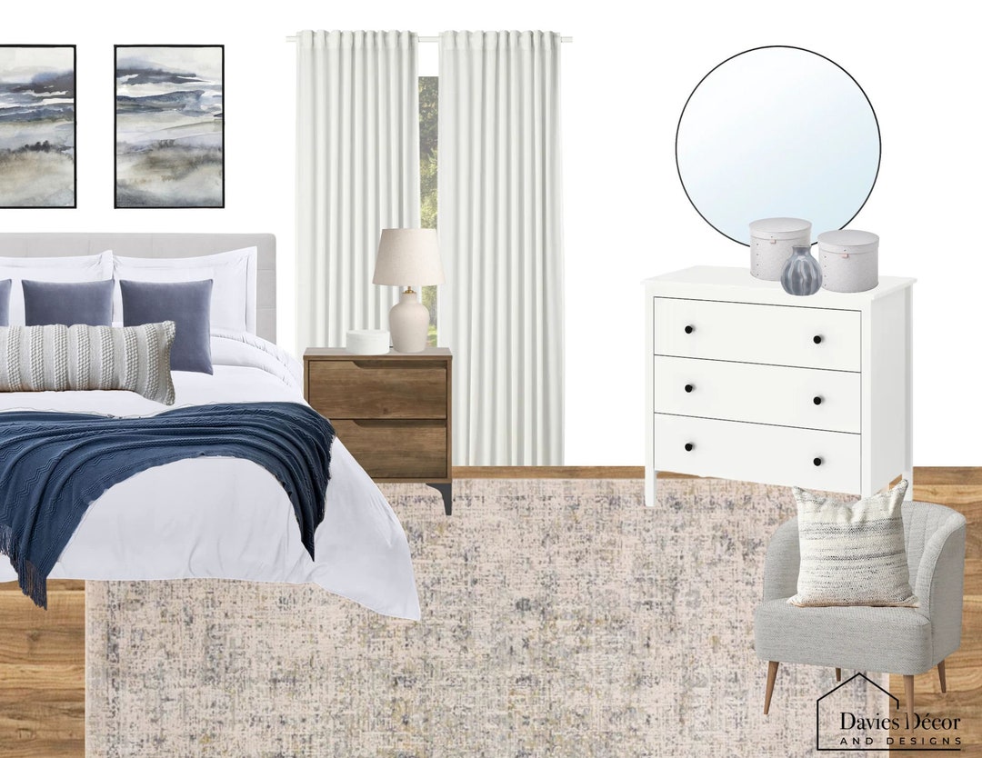 Master Bedroom Design Board - Etsy