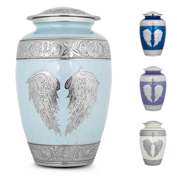 Light Blue Urn - Etsy