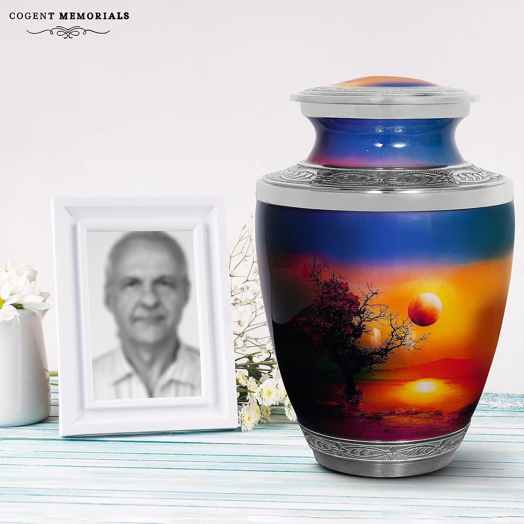 Beautiful Tree of Life Urns for Ashes, Urns for Human Ashes, Full Size ...