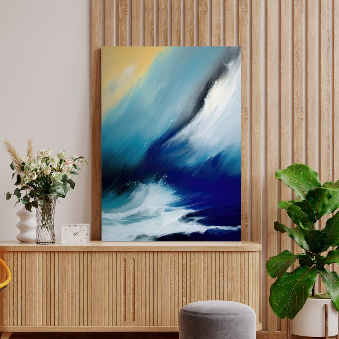 THE TEMPEST Storm Wall Art Abstract and Minimalist Shakespeare - Etsy