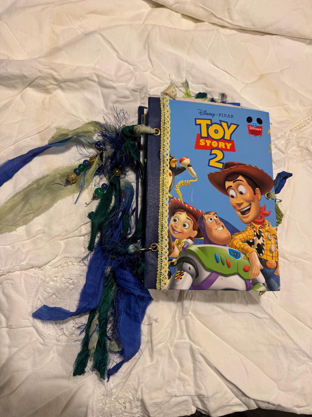 Toy Story Theme Three Ring Junk Journal (made From Hard Cover T.S. 2 ...