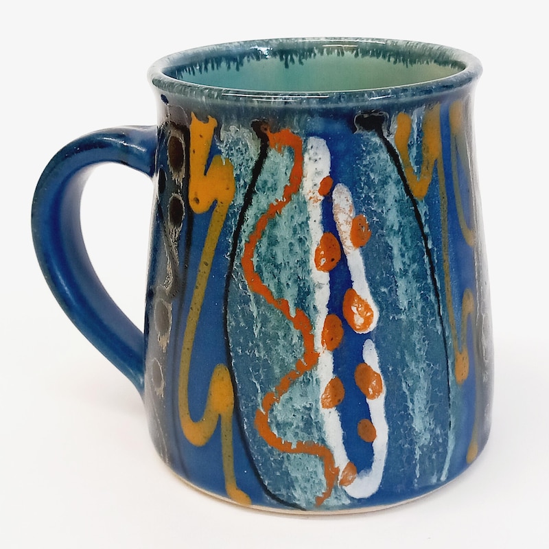 Hand Thrown Mugs 16oz - Etsy UK