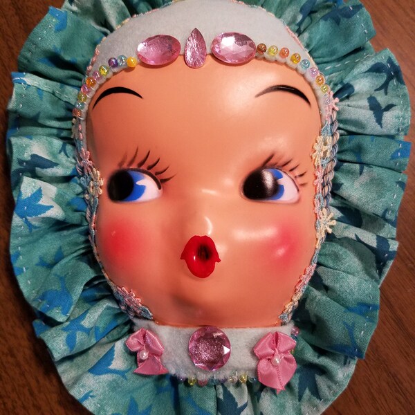 Mask Face Doll - Etsy