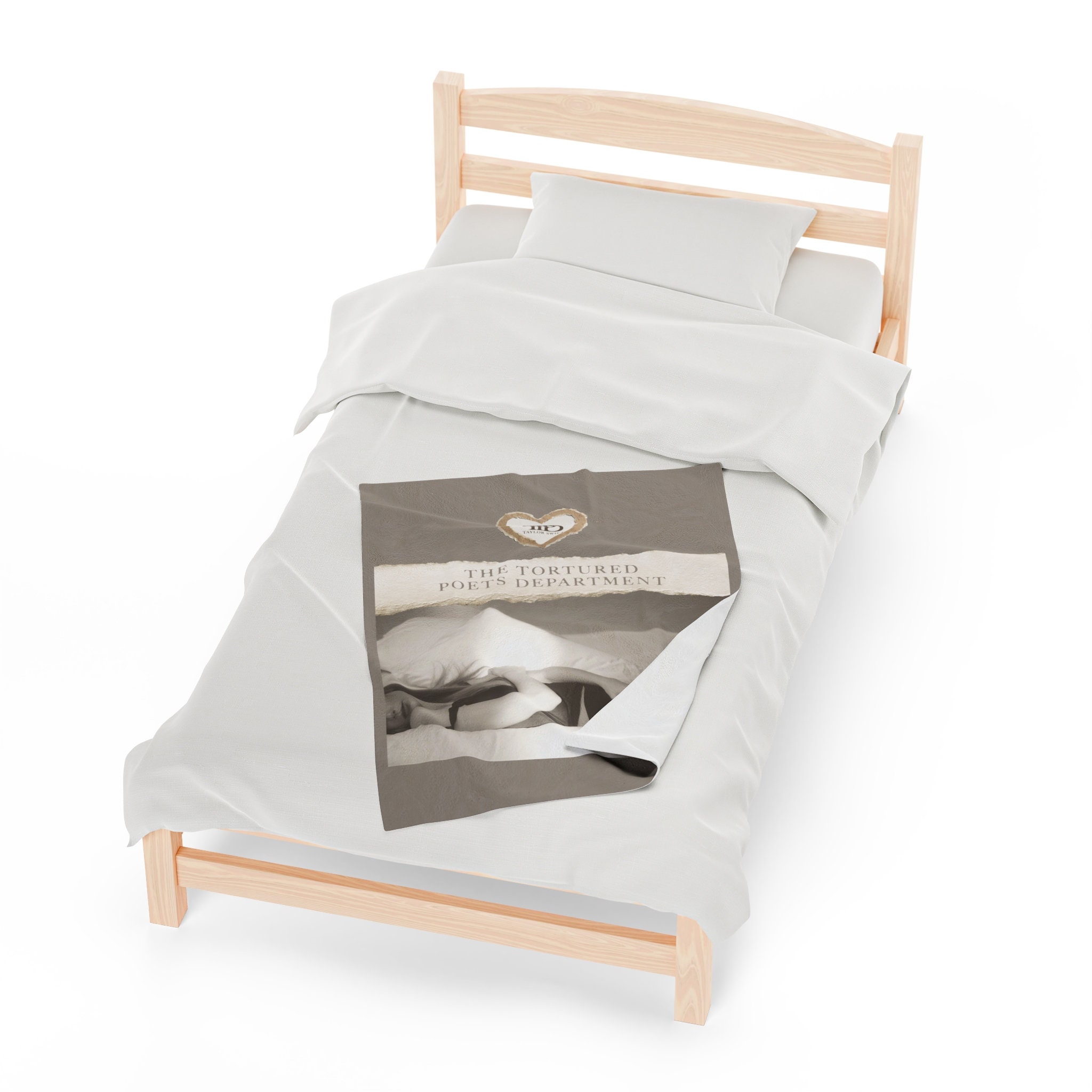 TTPD Blanket, the Tortured Poets Department Blanket, Velvelteen Plush ...
