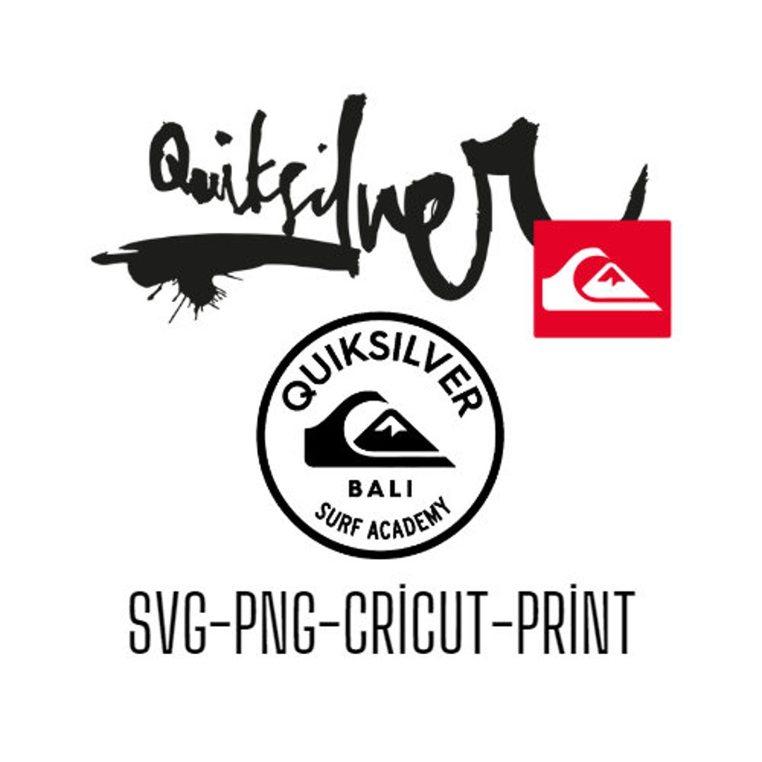 Quiksilver SVG Sticker Print PNG Decal High Quality - Etsy
