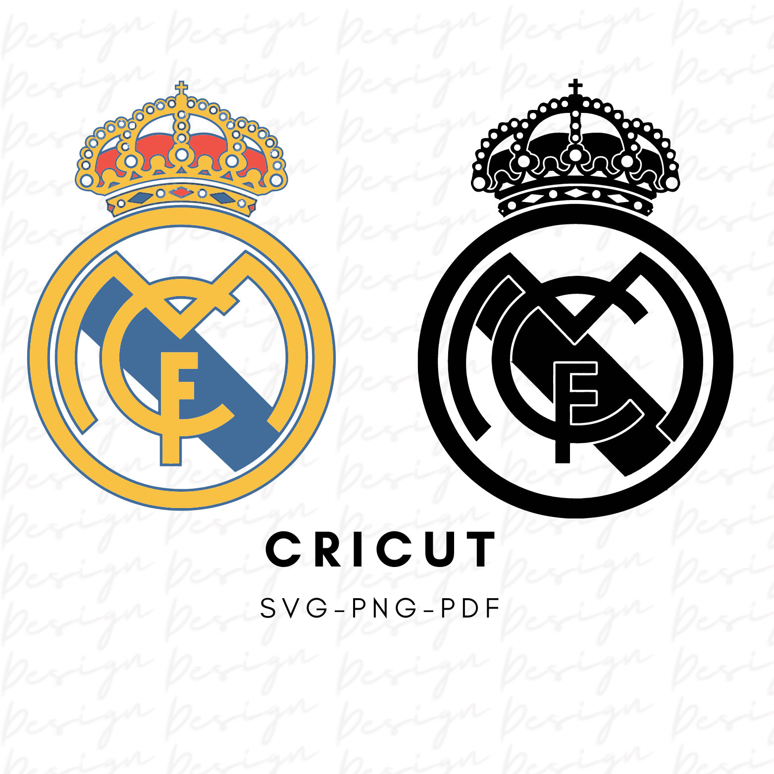 Real Madrid FC SVG Sticker Print PNG Decal High Quality - Etsy Ireland