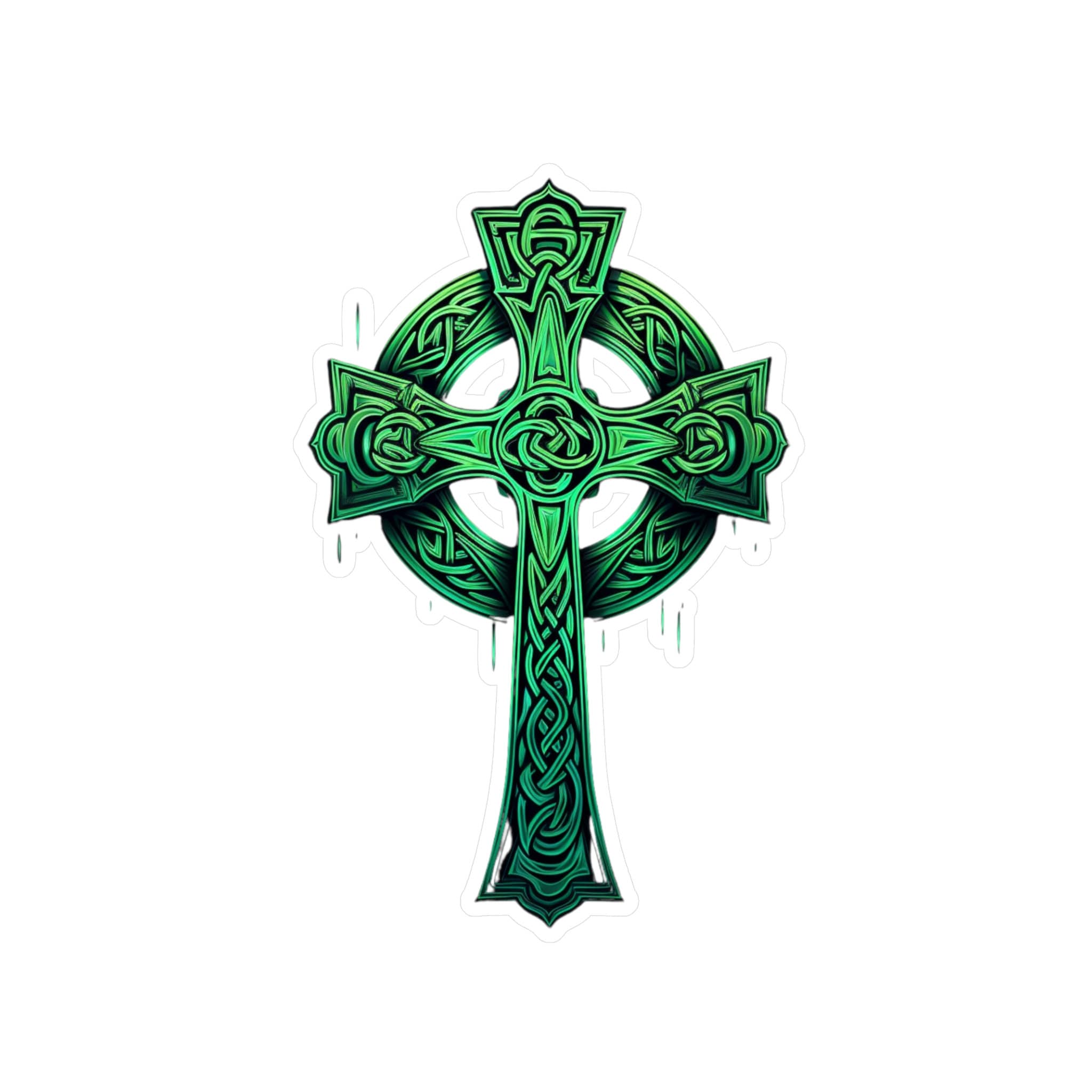 Celtic Cross Sticker - Etsy