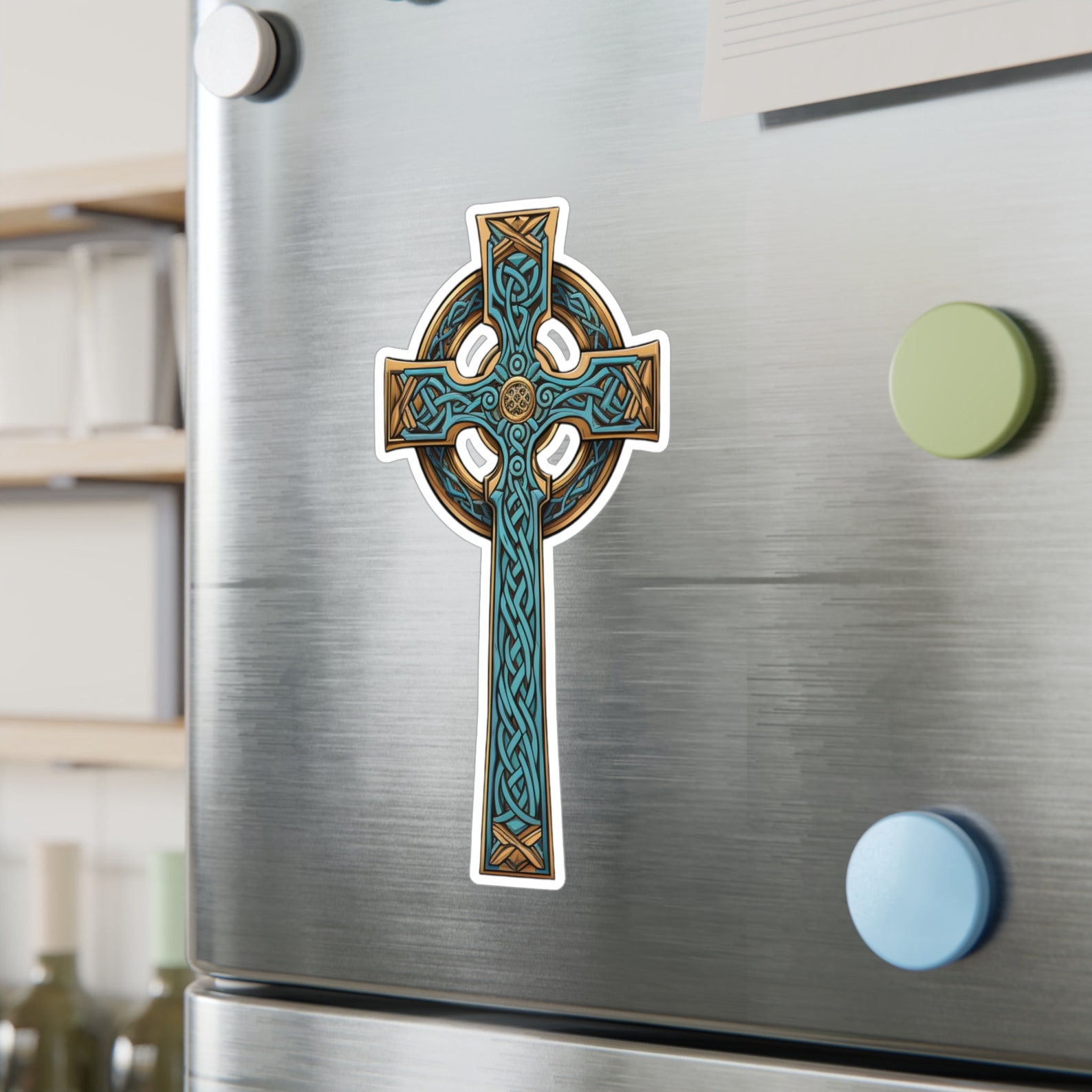 Celtic Cross, Sticker - Etsy