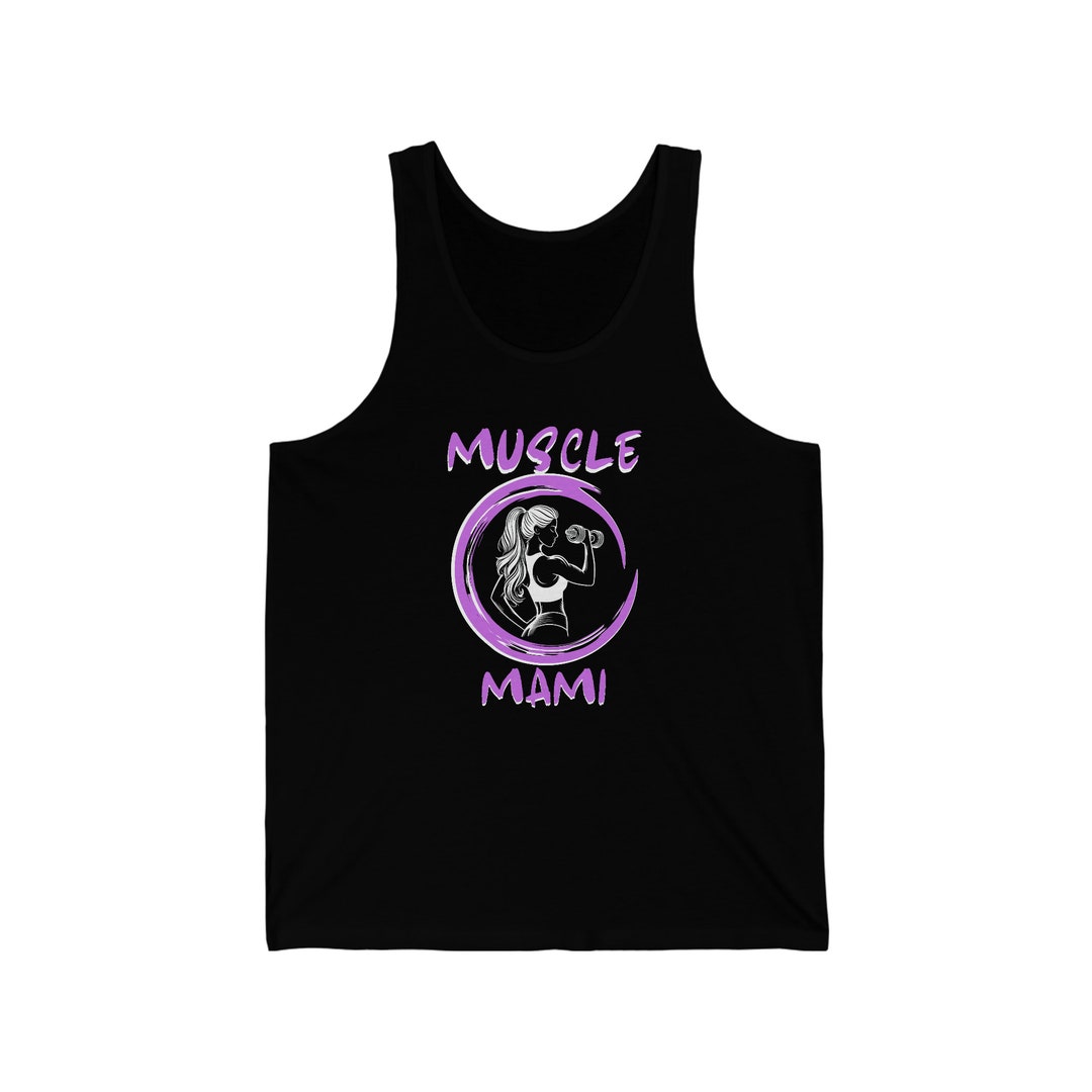 Muscle Mami Workout Tank Purple new - Etsy