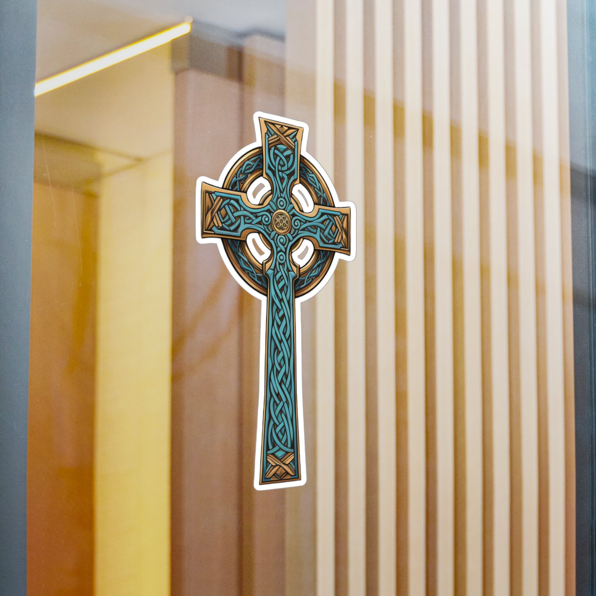 Celtic Cross, Sticker - Etsy
