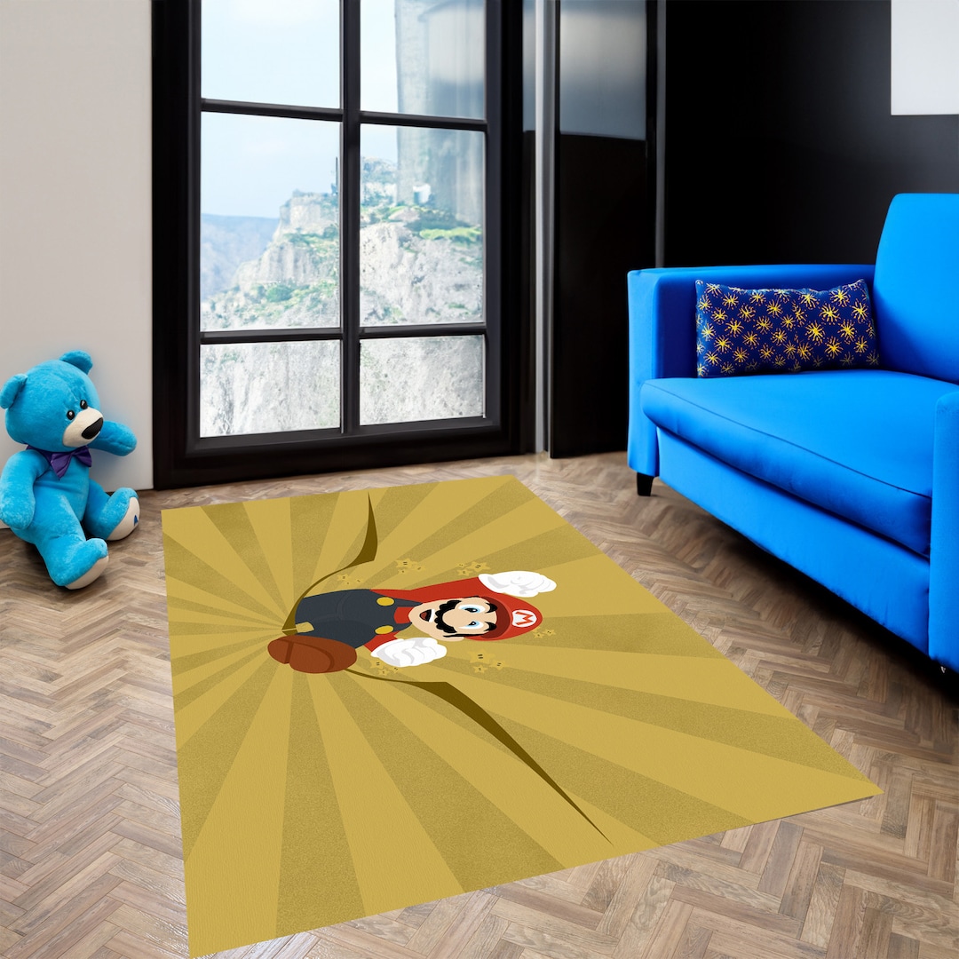 Colorful Cartoon Character Floor Covering Decorative Video - Etsy
