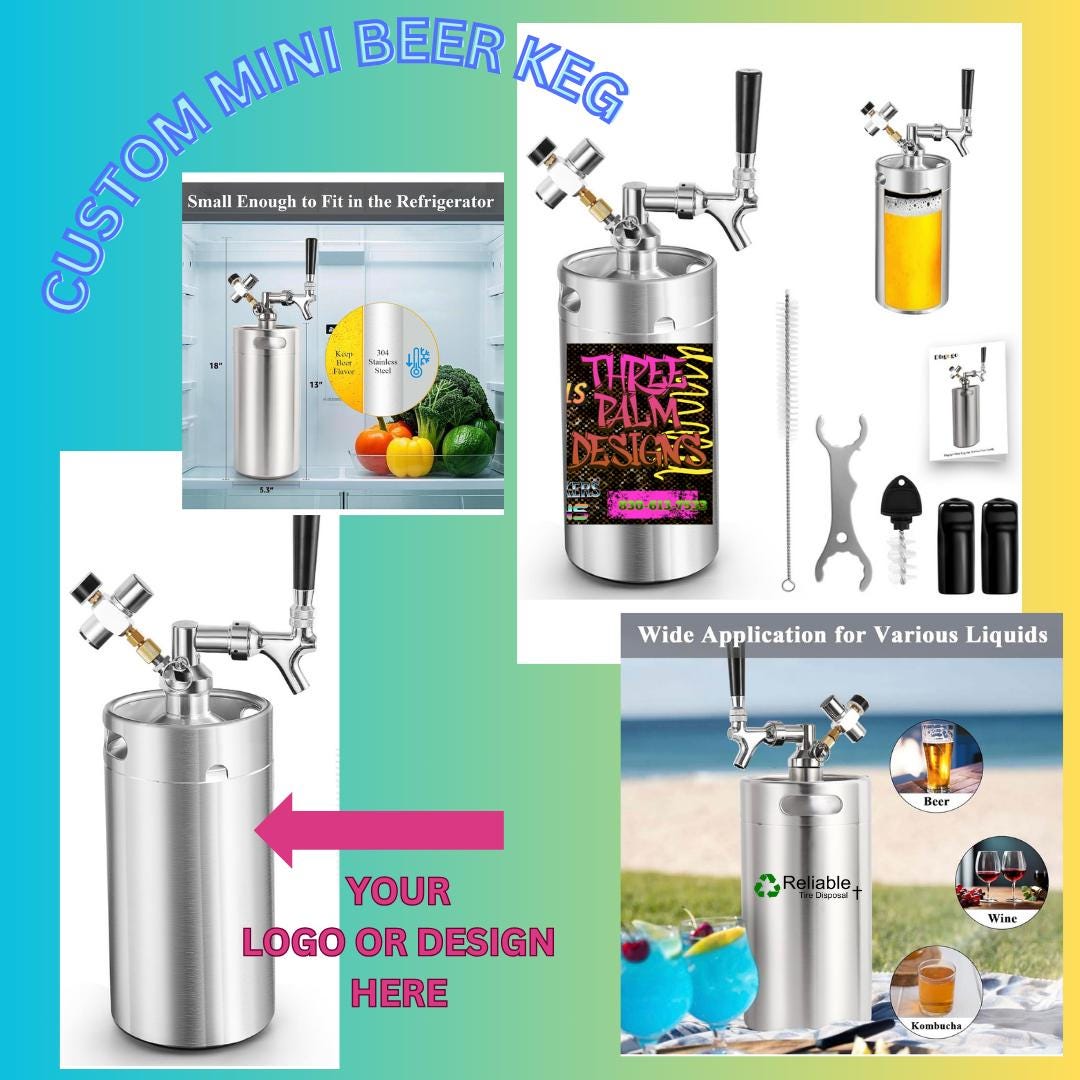 Mini Beer Keg for Summer Parties and Tailgates | Perfect Portable Keg ...