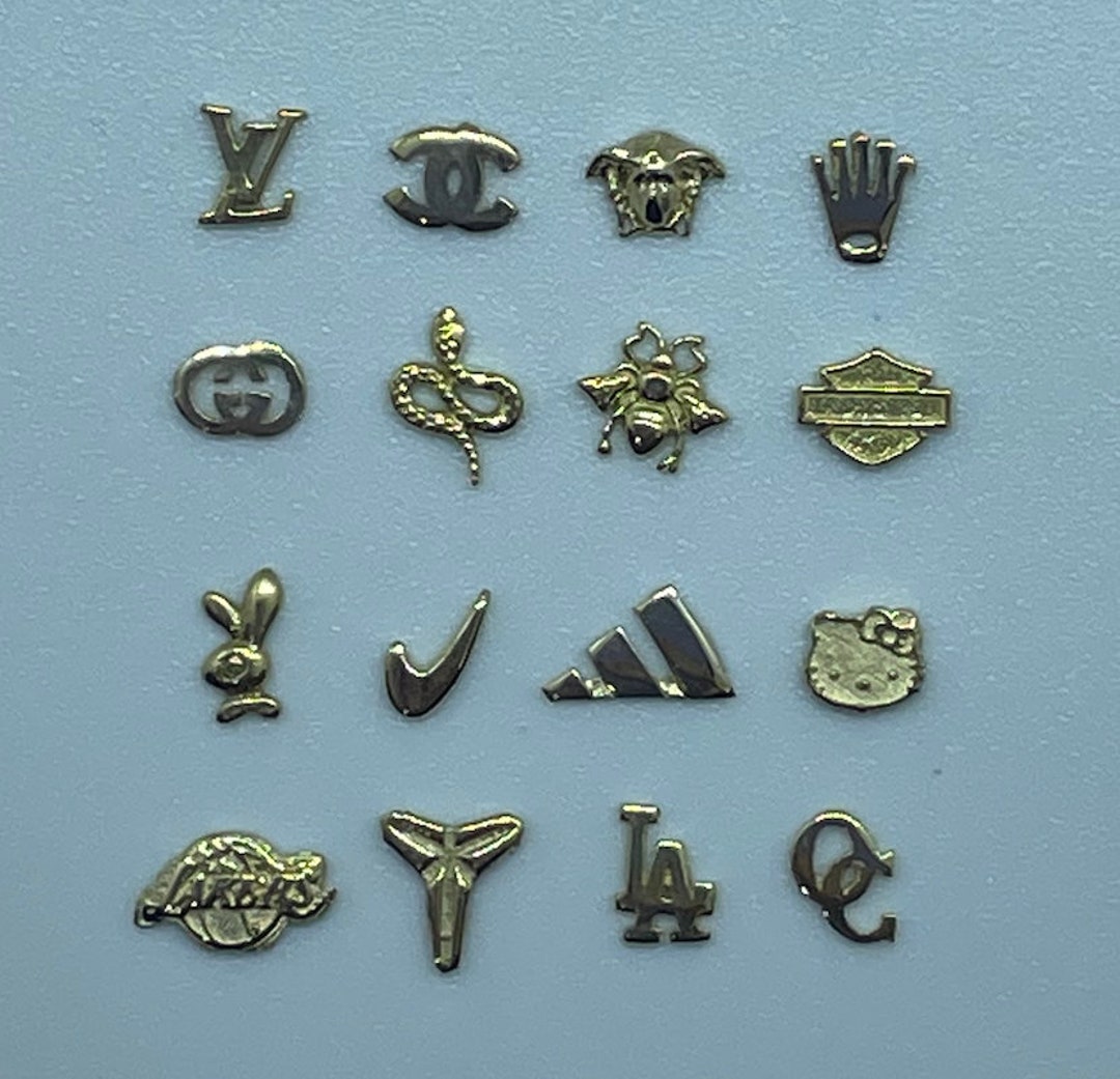 18k Gold LOGO Tooth Gems - Etsy