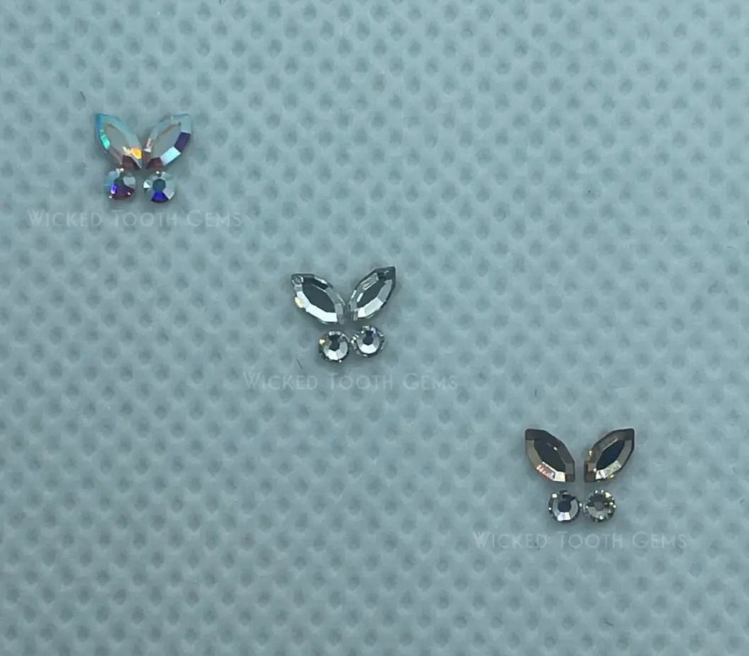 The Butterfly Effect - Tooth Gem Set - Etsy