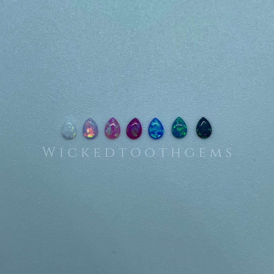 Teardrop Opal Tooth Gem - Etsy
