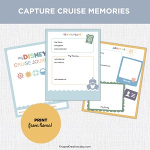DCL Cruise Kids Travel Activity Journal Fish Extender Gift Cruise ...