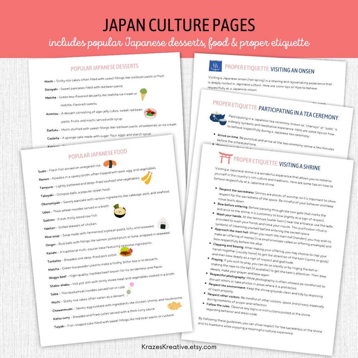 Japan Travel Activity Journal for Kids and Teens Vacation Diary ...