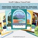 California National Parks Printable Kids Vacation Travel Activity ...