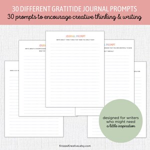Gratitude Journal for Kids and Teens Mental Health Journal Printable ...
