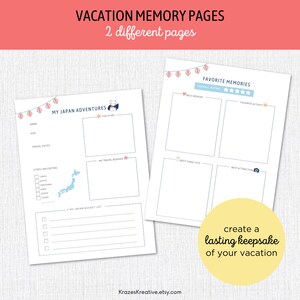 Japan Travel Activity Journal for Kids and Teens Vacation Diary ...