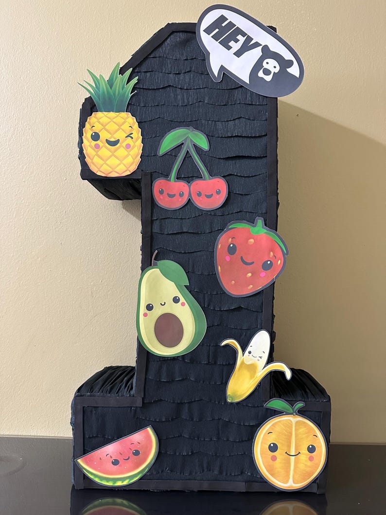 Dancing Fruits Sensory Inspired Piñata (27” Inch Tall) - Etsy