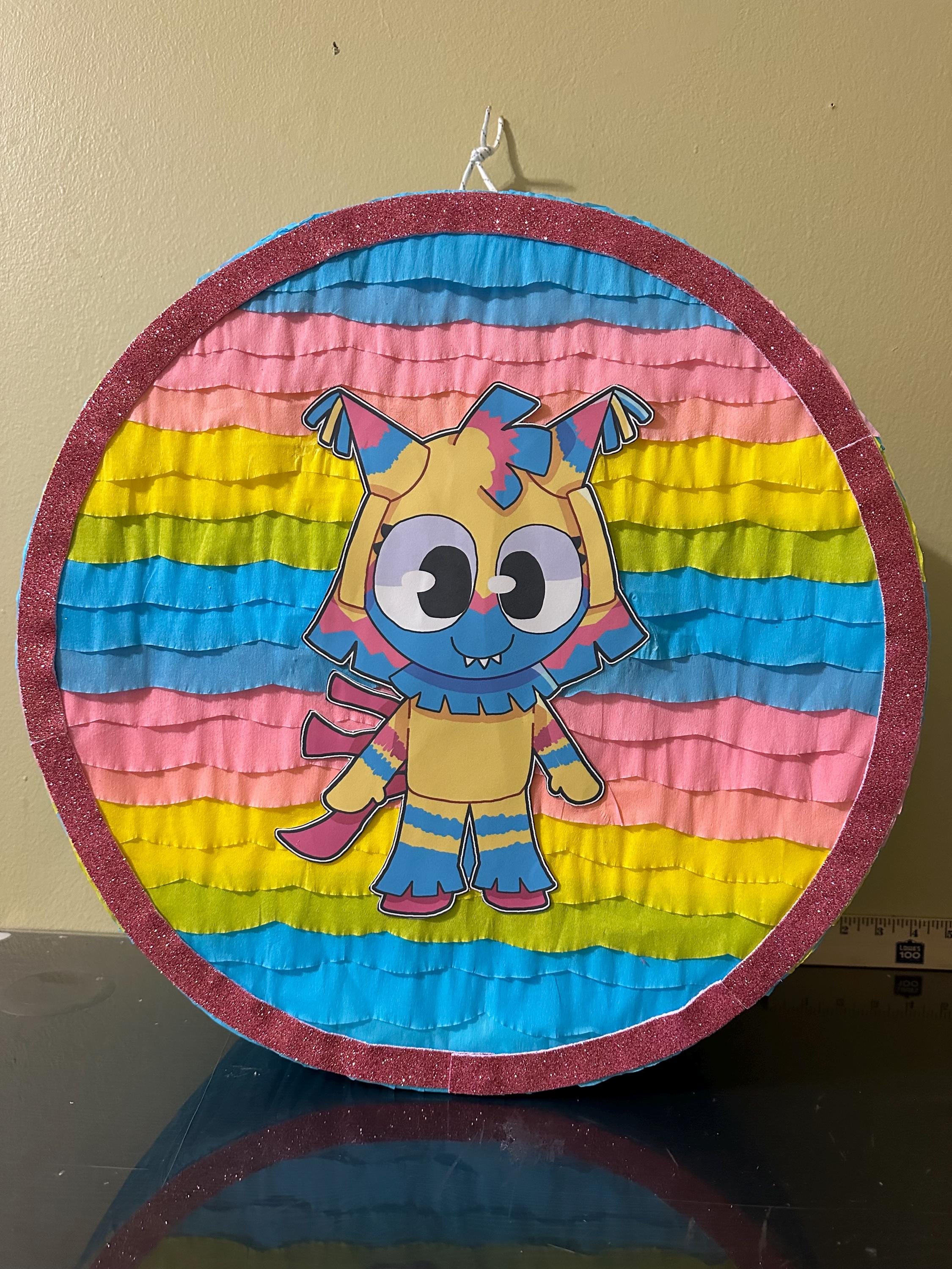 Dandy’s World Yata the Piñata Inspired (18”inch Round) - Etsy