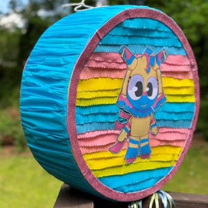 Dandy’s World Yata the Piñata Inspired (18”inch Round) - Etsy
