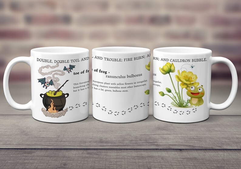 Toe of Frog Spell Ingredient With Frog Familiar, Shakespeare's Macbeth ...