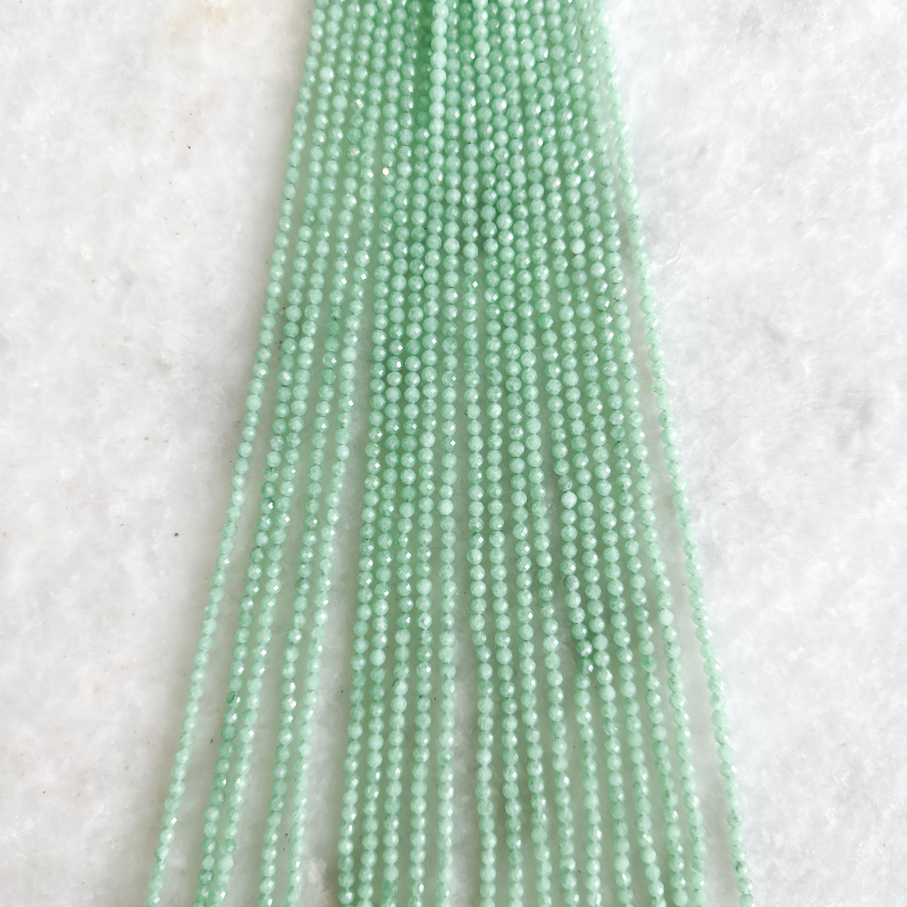 3mm Jadeite Gemstone / Faceted Round Bead / Jewelry Making Supplies - Etsy