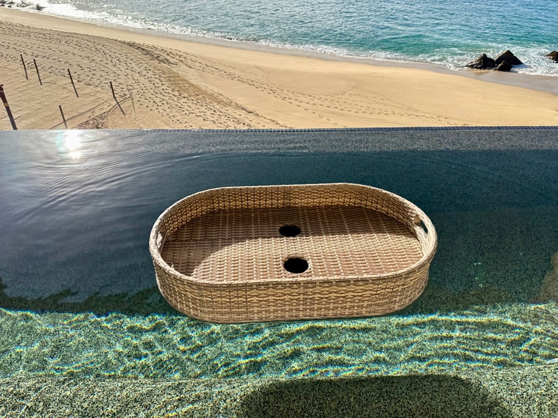Luxury XL Floating Breakfast Tray Bring the Maldives or Bali - Etsy